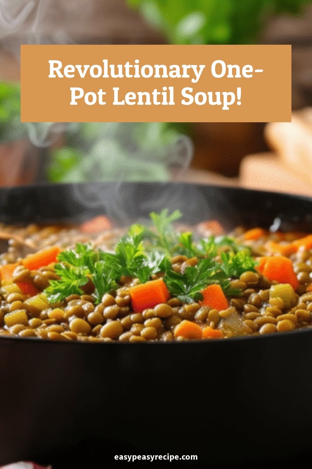 Quick & Easy One-Pot Lentil Soup Recipe: Flavorful, Nutritious Dinner ...