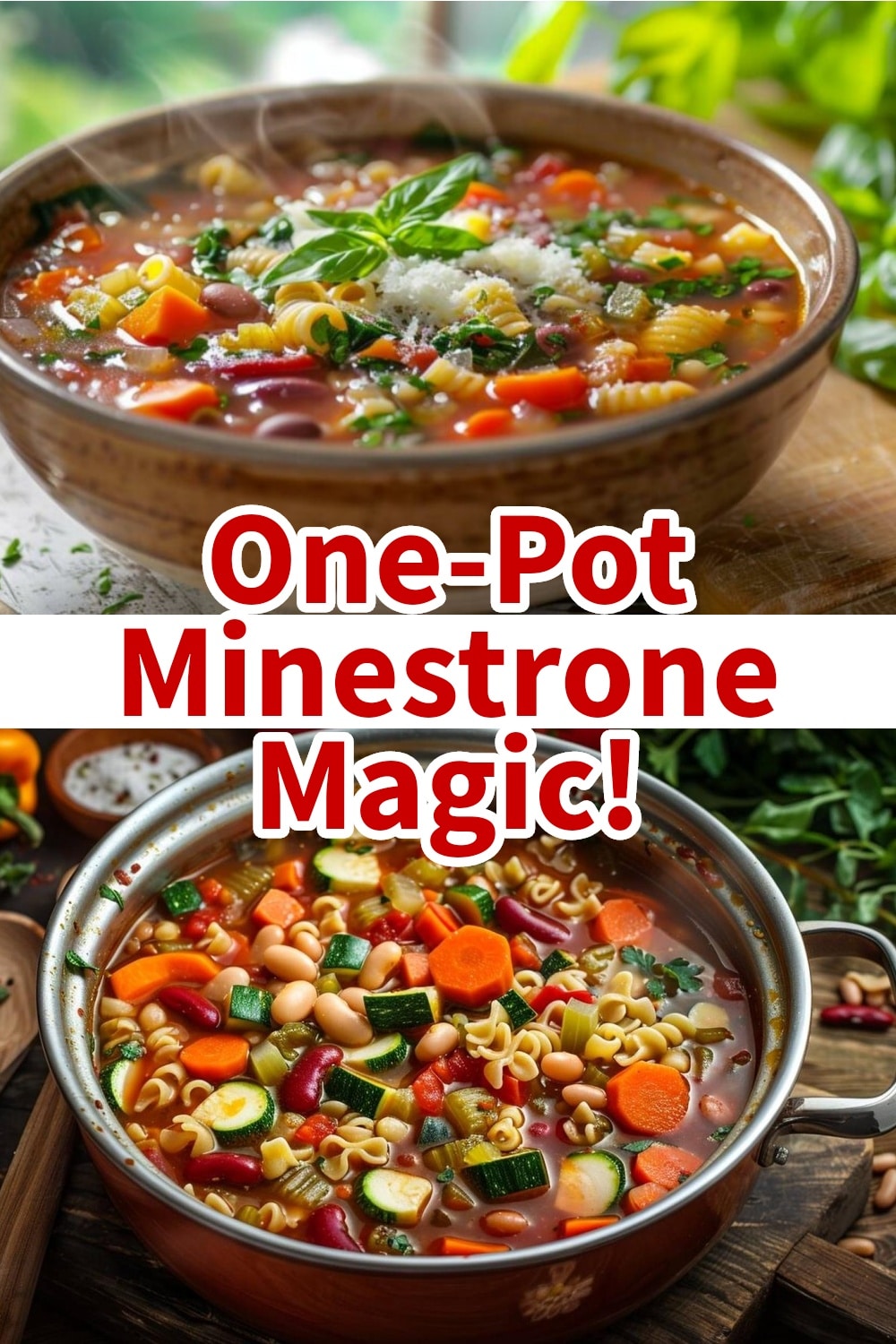Easy & Flavorful One-Pot Minestrone Soup Recipe for Any Occasion