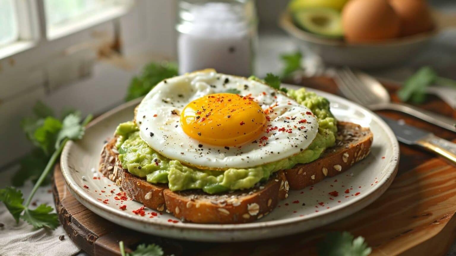Quick & Nutritious Avocado Toast with Egg Recipe for Busy Mornings