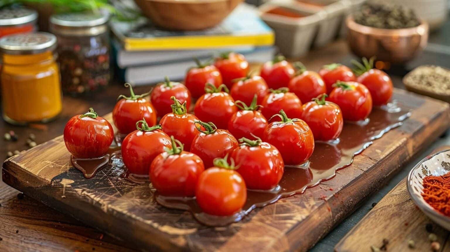 Sweet & Savory Candied Cherry Tomatoes: A Unique Appetizer Recipe