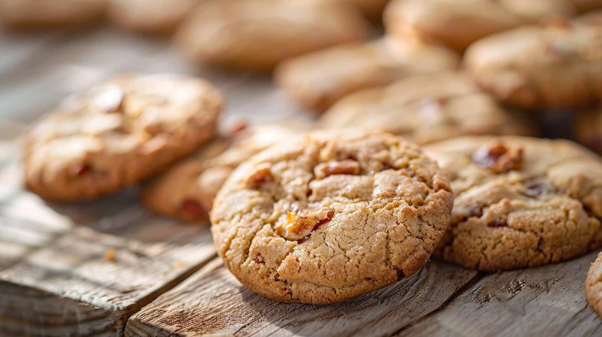 Easy Homemade Date and Walnut Delight Cookies Recipe