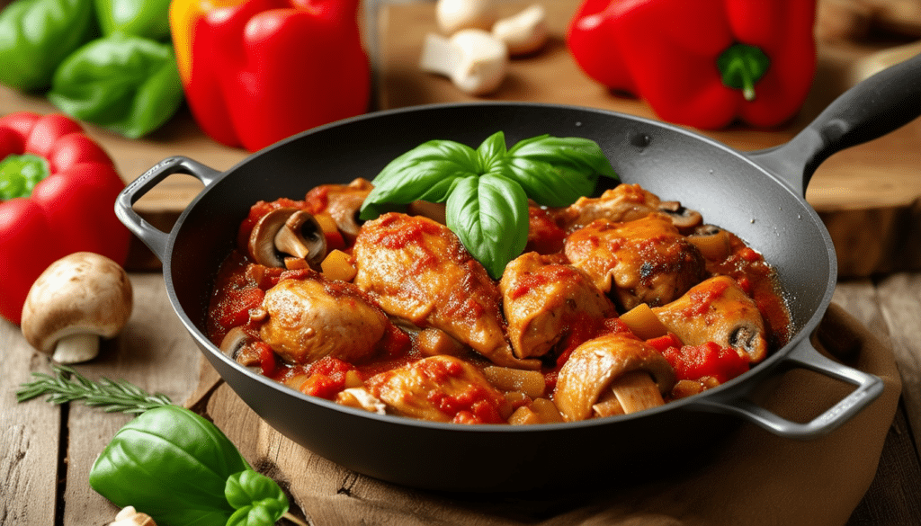 Easy One-Pot Chicken Cacciatore Recipe: Hearty Italian Stew with ...