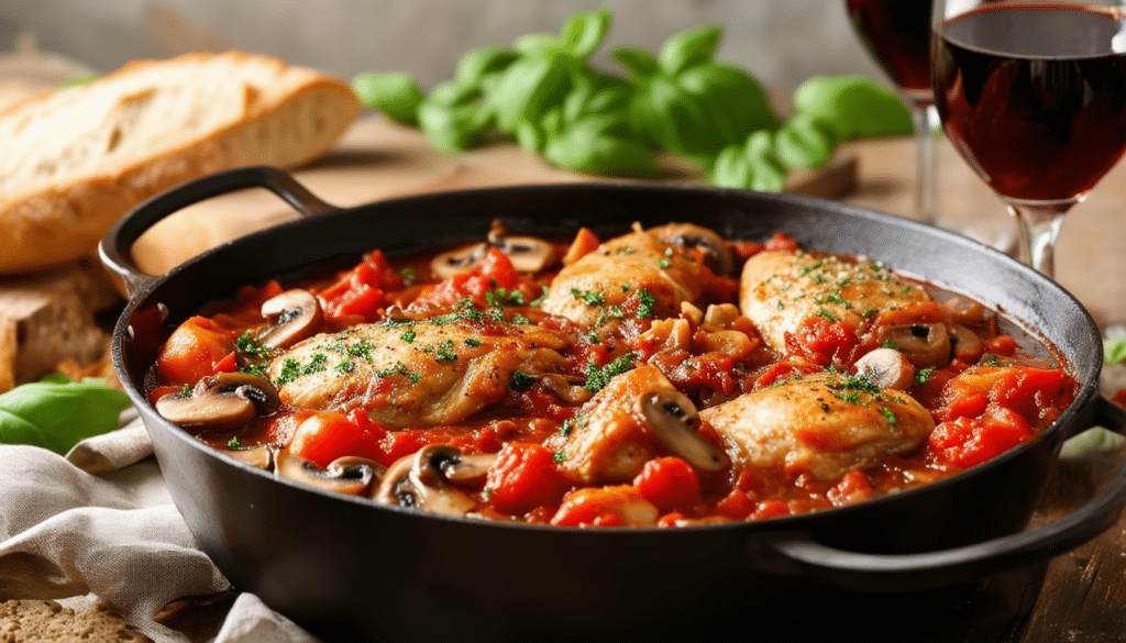 Easy One-Pot Chicken Cacciatore Recipe: Hearty Italian Stew with ...