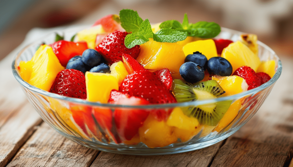 Refreshing Fruit Salad Recipe with a Surprising Secret Ingredient