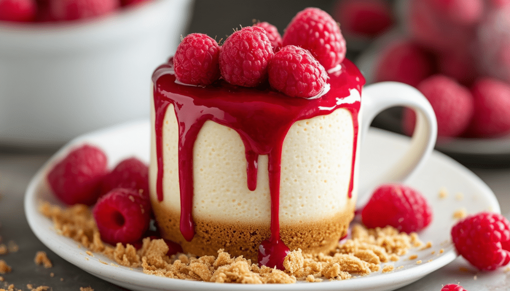 Quick & Easy New York Cheesecake Mug Cake Recipe – Ready in Minutes!