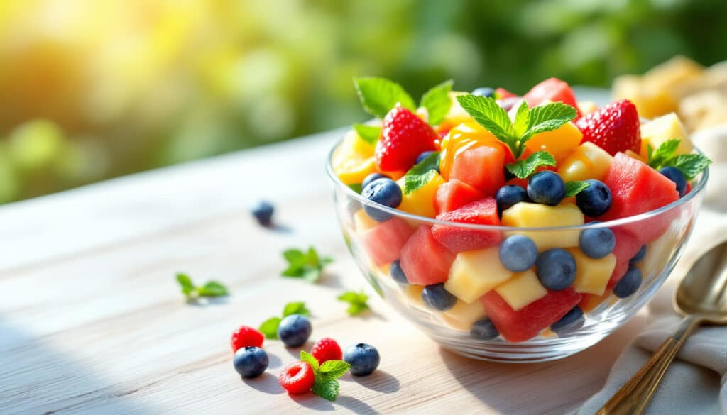 Refreshing Mint & Honey Fruit Salad: Easy Spring Recipe